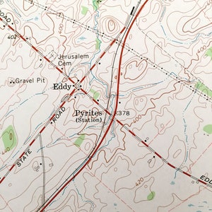 Antique Canton, New York 1964 US Geological Survey Topographic Map– St ...