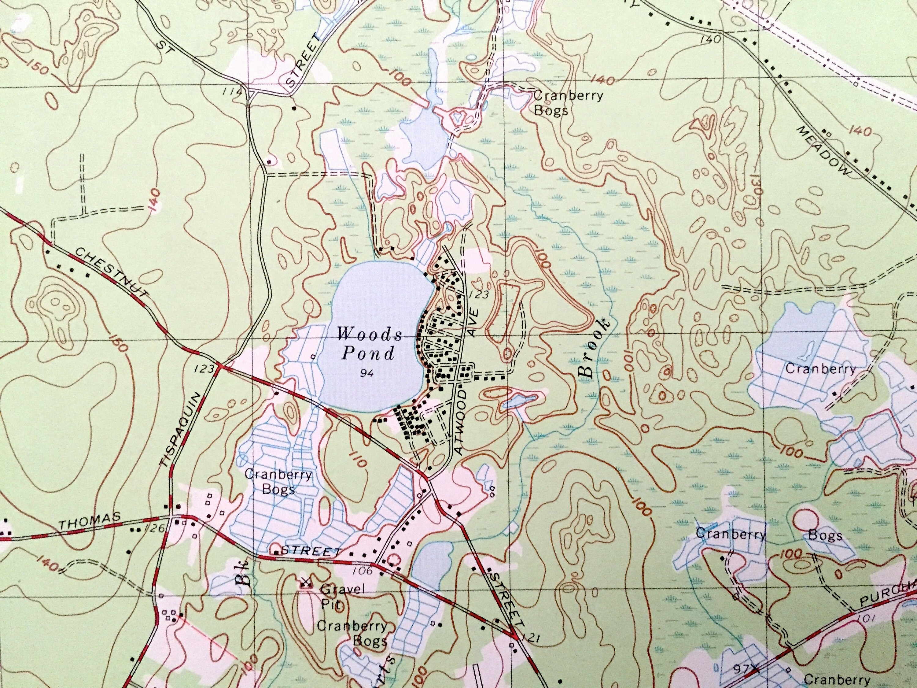 Art & Collectibles Massachusetts 1977 US Geological Survey Topographic ...