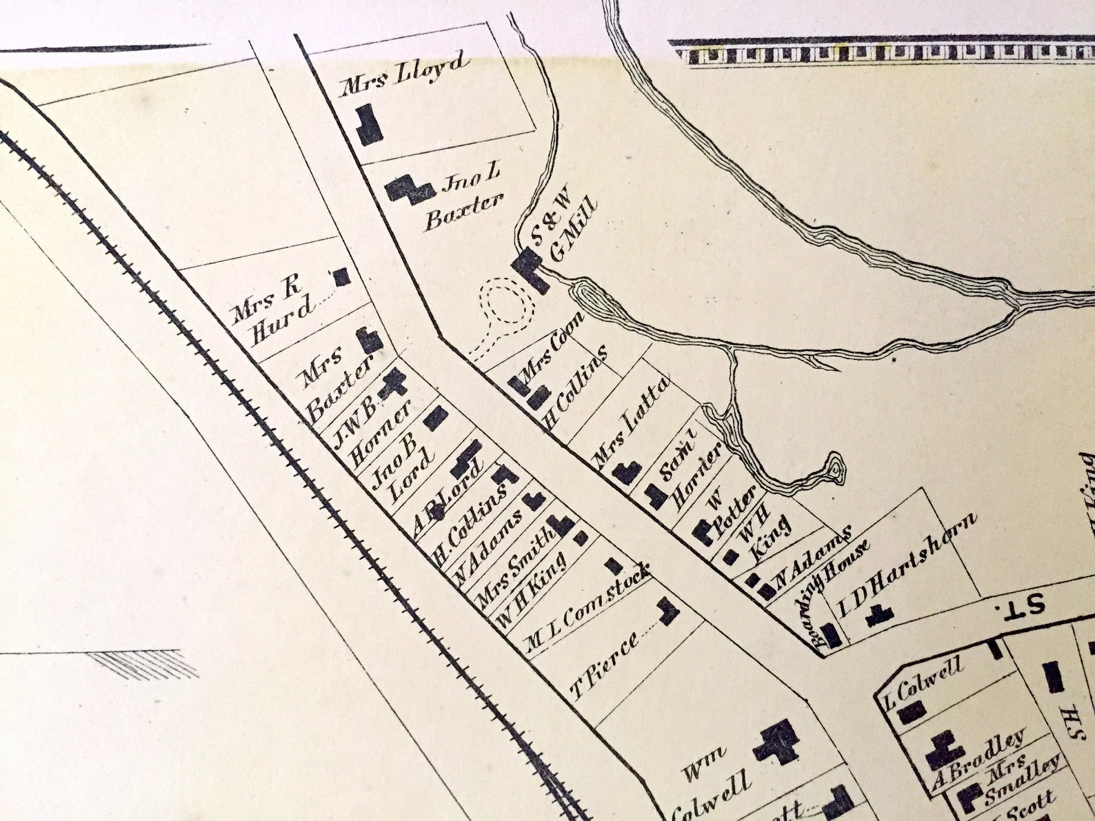 Antique 1869 Friendship & Nile New York Map From D.G. Beers | Etsy