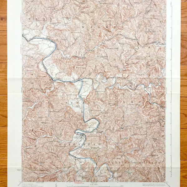 Ritchie County Map - Etsy