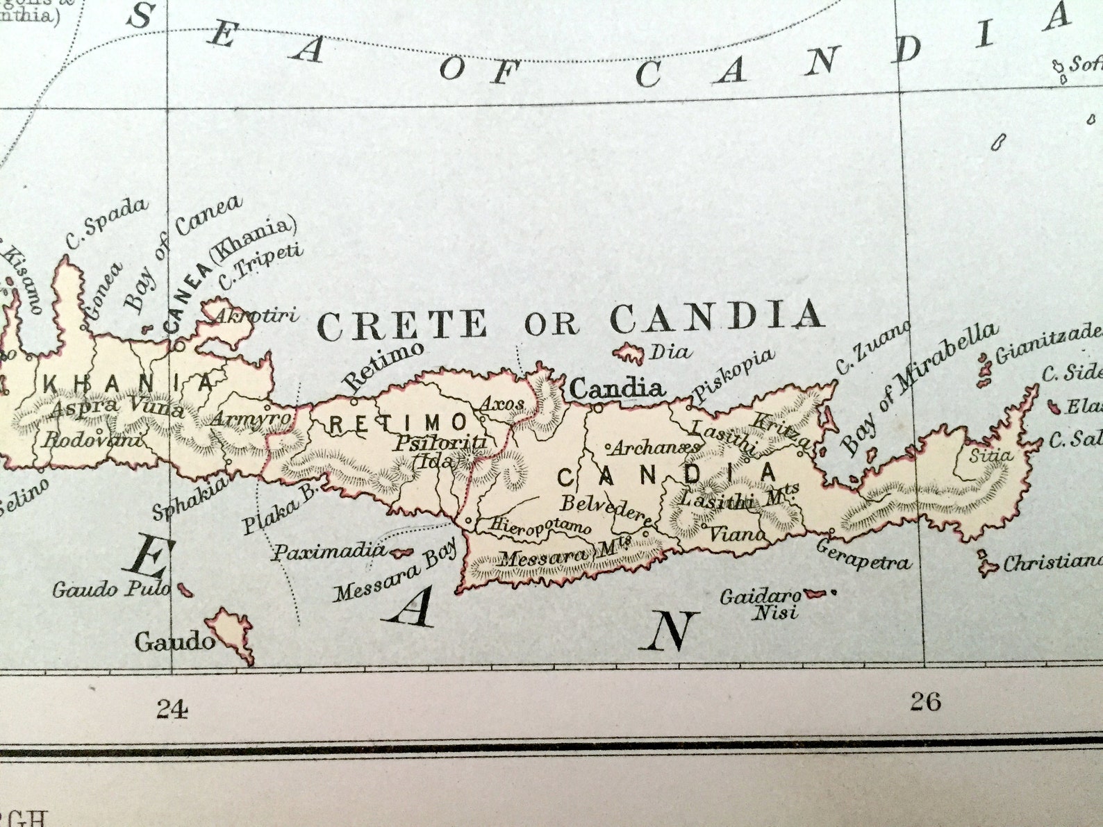 Antique 1888 Turkey in Europe Map From A & C Black's World - Etsy