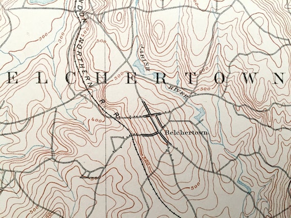 Town Of Enfield Before Quabbin