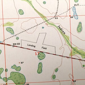 Antique Holopaw, Florida 1953 US Geological Survey Topographic Map ...