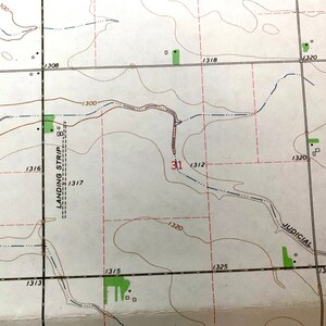 Antique Hayfield Northwest, Minnesota 1966 US Geological Survey ...