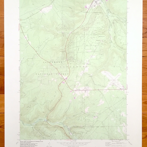 Map of Allegheny County Pa - Etsy