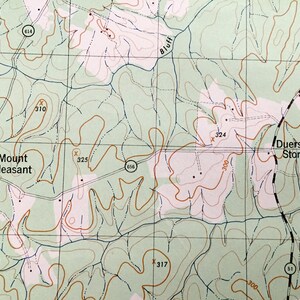 Antique Partlow, Virginia 1942 US Army Topographic Map Spotsylvania ...
