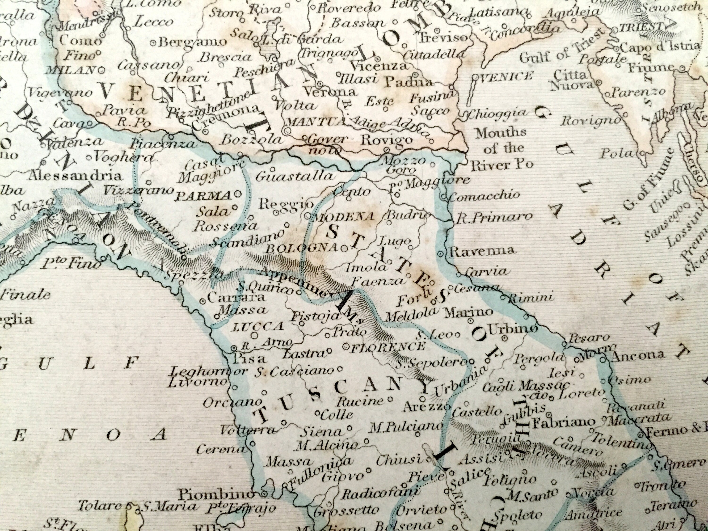 Antique 1838 Central Europe Map From Betts School Atlas – England ...