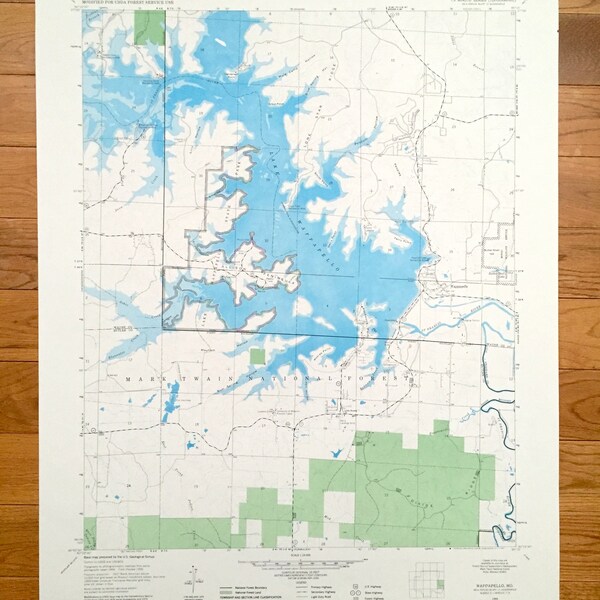Missouri Topo Map - Etsy