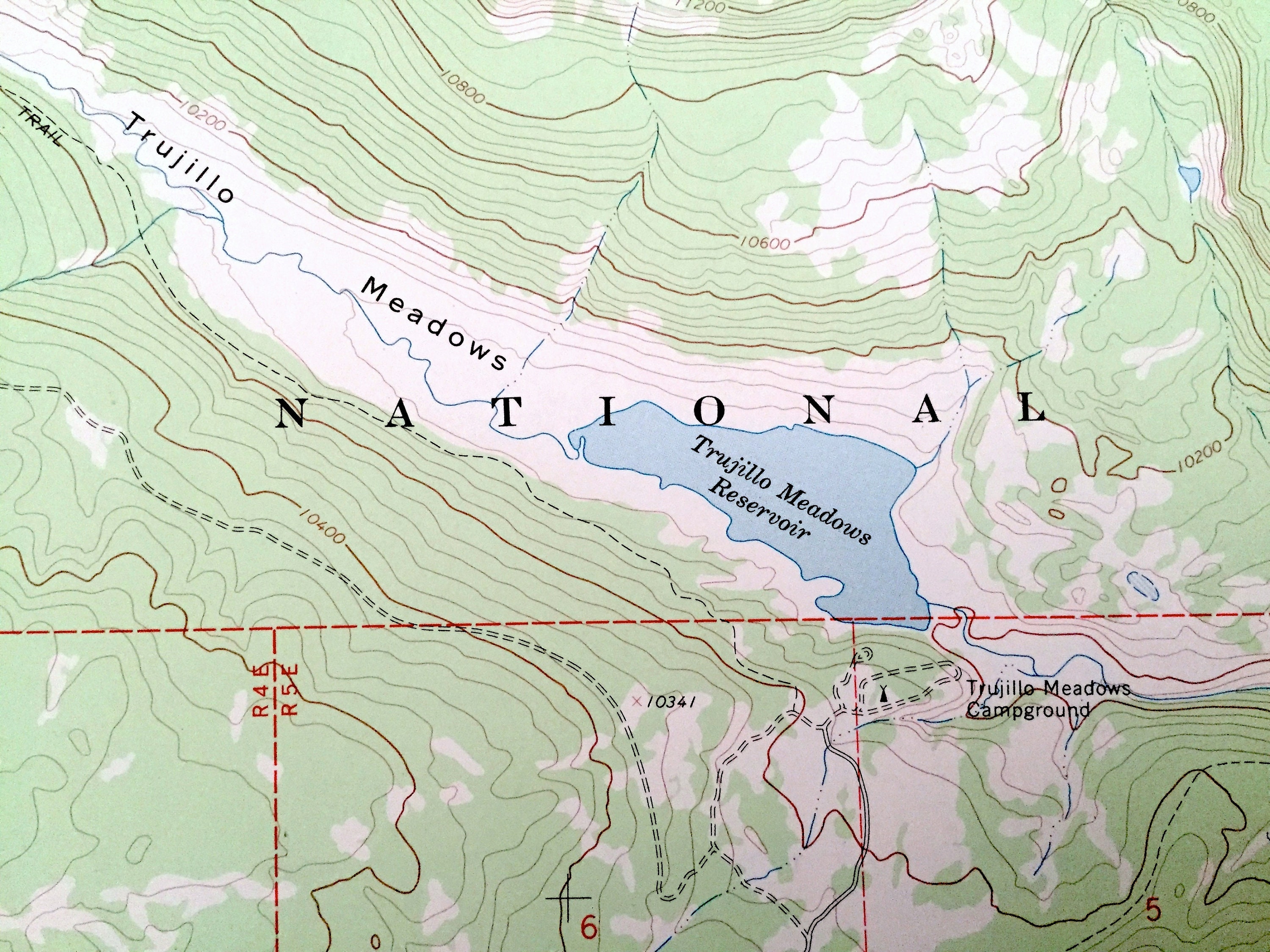Antique Cumbres Colorado 1967 US Geological Survey | Etsy