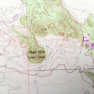 Antique Romoland, California 1953 US Geological Survey Topographic Map ...