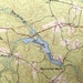 Antique Jarratt, Virginia 1951 US Geological Survey Topographic Map ...