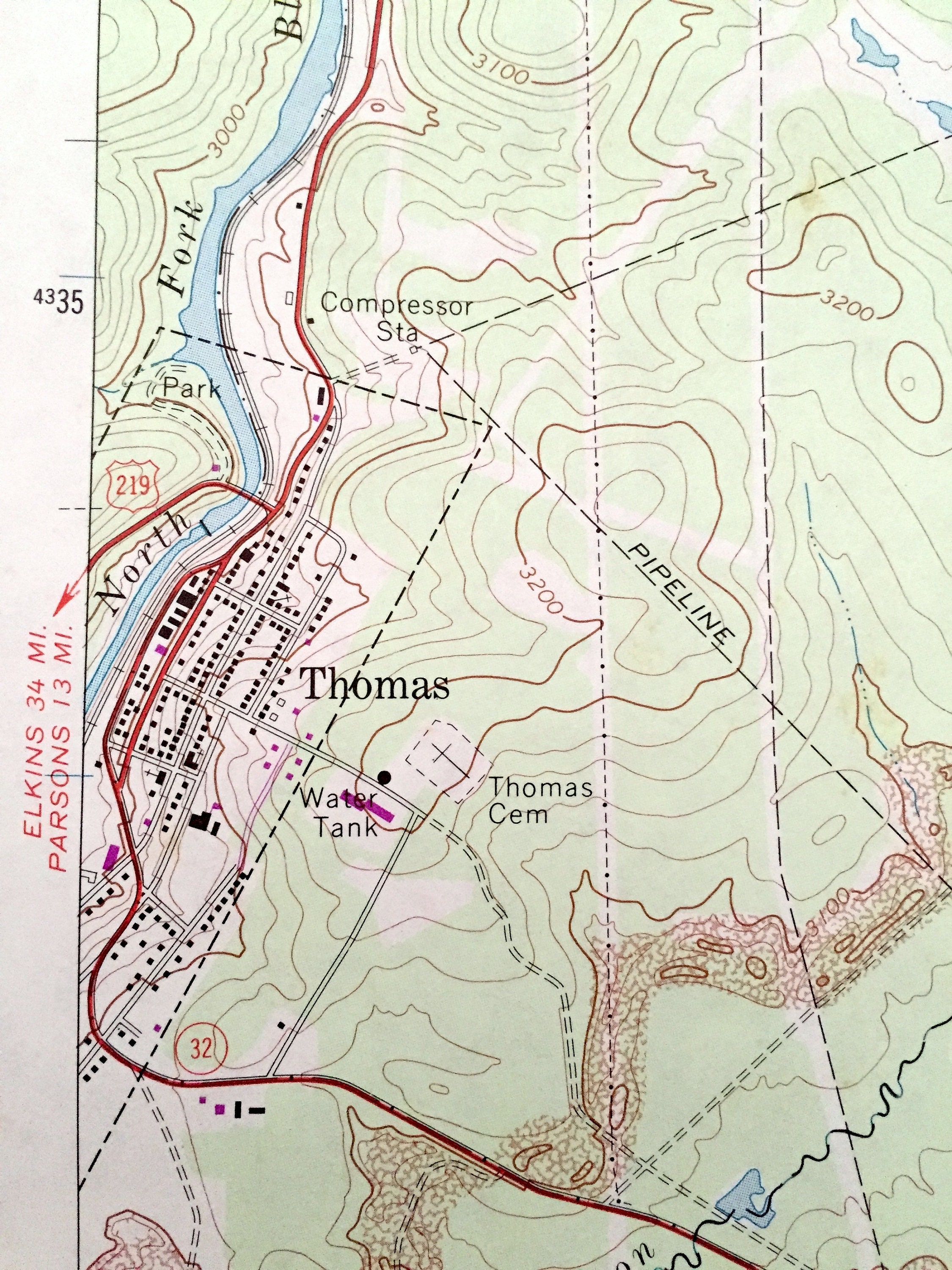 Antique Davis West Virginia 1967 US Geological Survey | Etsy