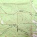Antique Harris Park, Colorado 1957 US Geological Survey Topographic Map ...