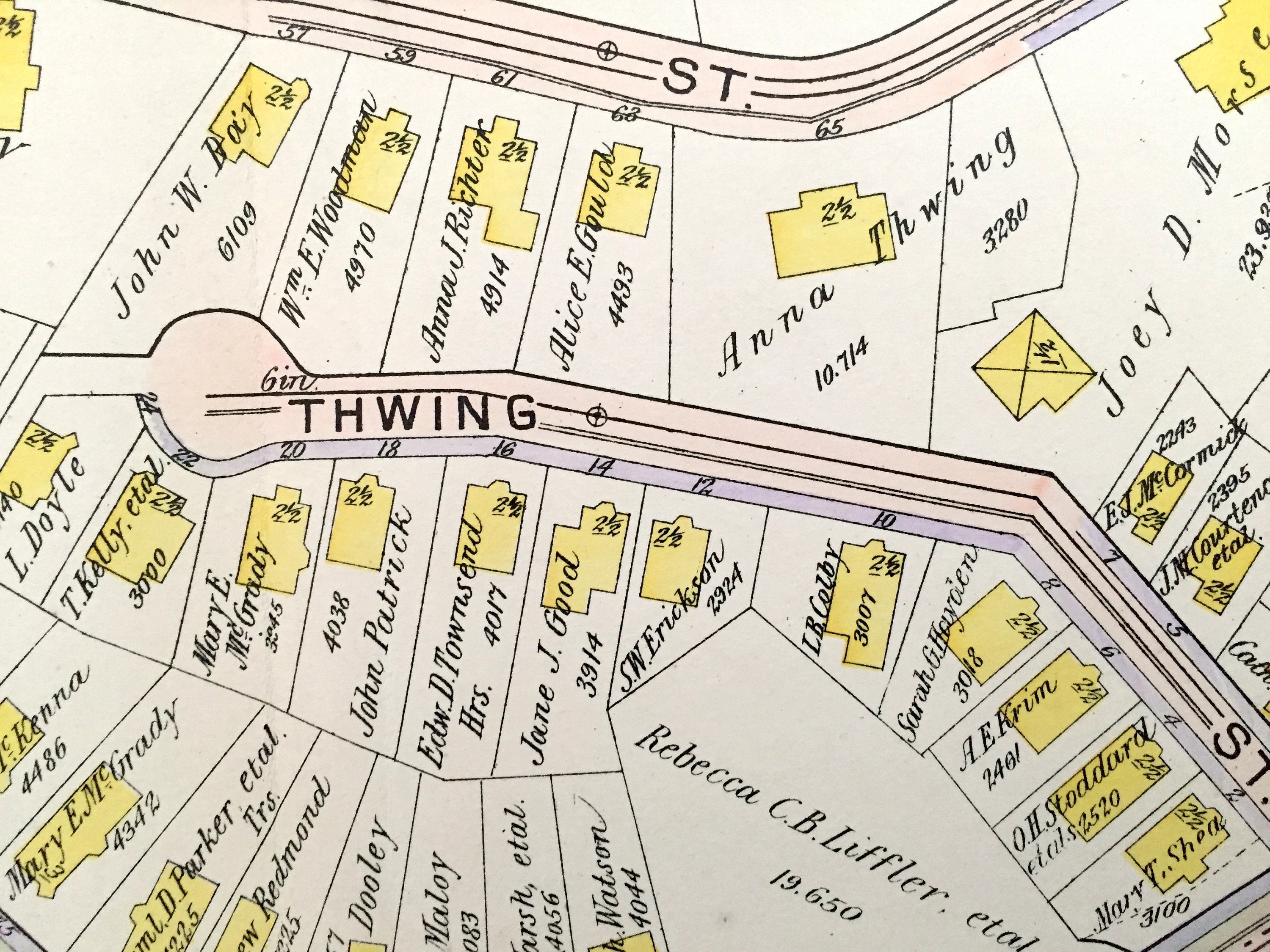 Antique 1906 Roxbury Massachusetts Map From GW Bromley Atlas - Etsy UK