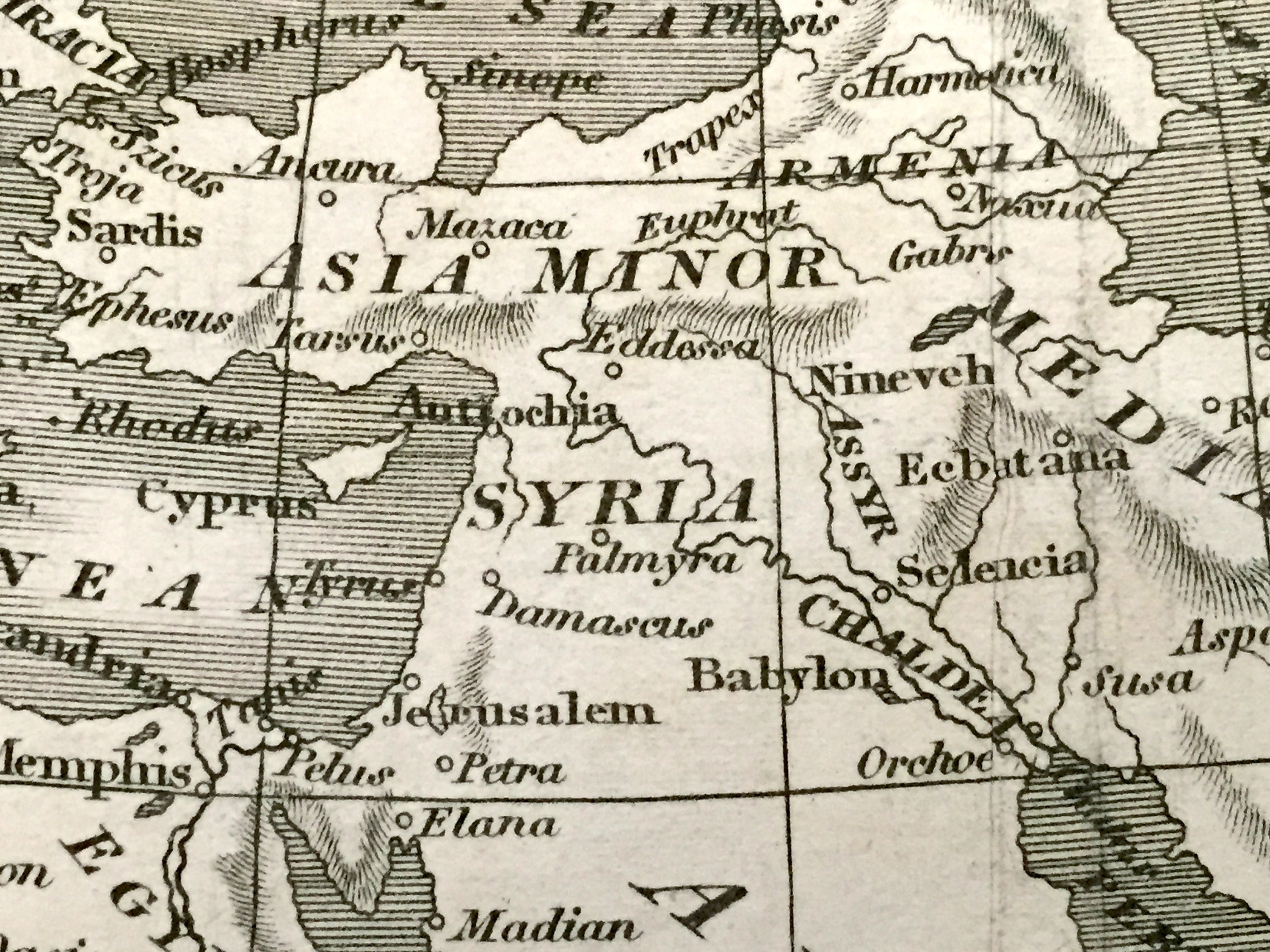 Antique 1808 World as Known to the Ancients Map by D'anville From ...