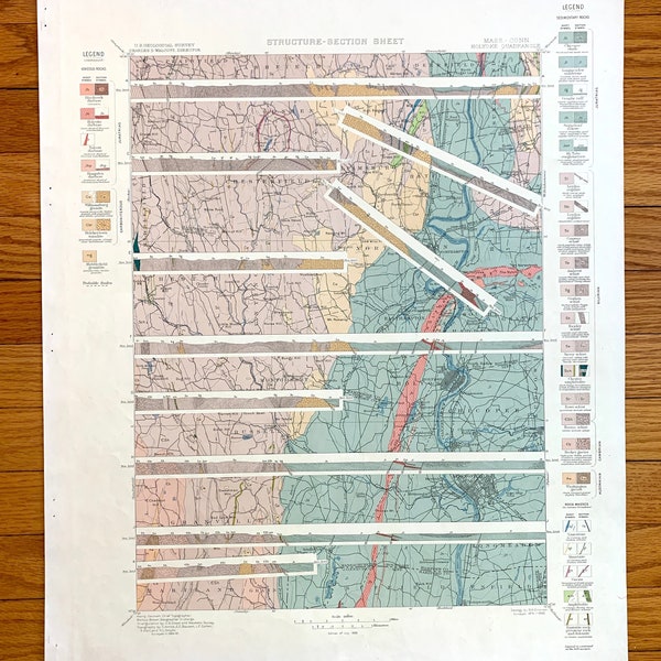 Deerfield Ma Map - Etsy