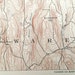 Antique Enfield, Massachusetts BEFORE Quabbin Reservoir 1885 US ...