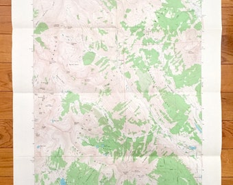 Antique Oh-be-joyful, Colorado 1961 US Geological Survey Topographic ...