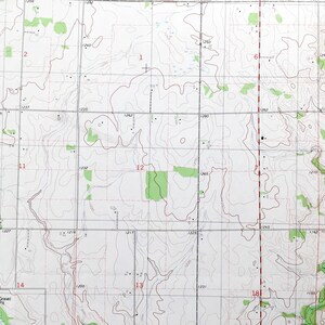Antique Almena, Wisconsin 1978 US Geological Survey Topographic Map ...