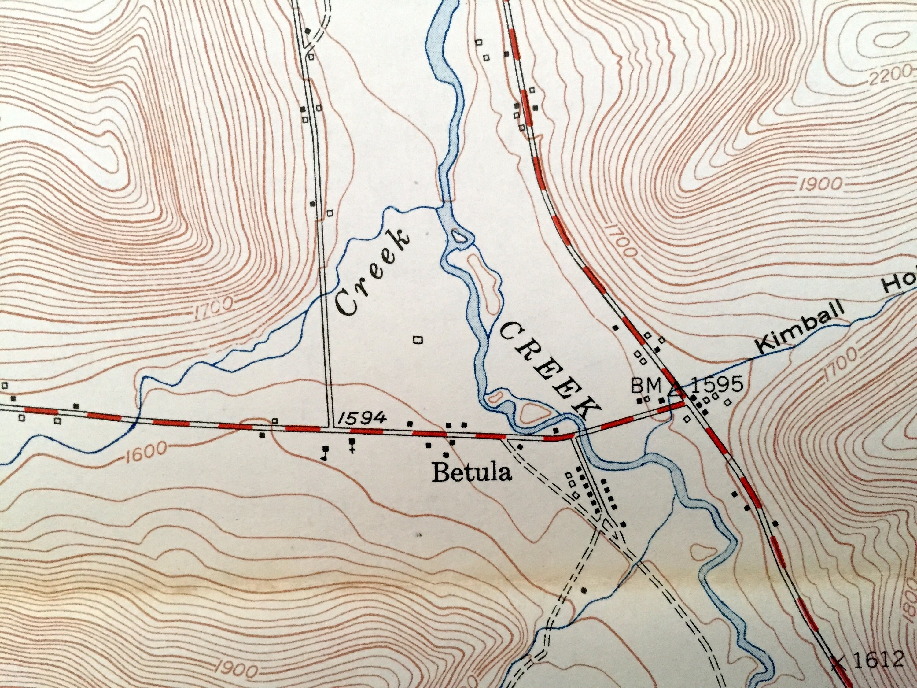 Antique Crosby Pennsylvania 1950 US Geological Survey - Etsy UK