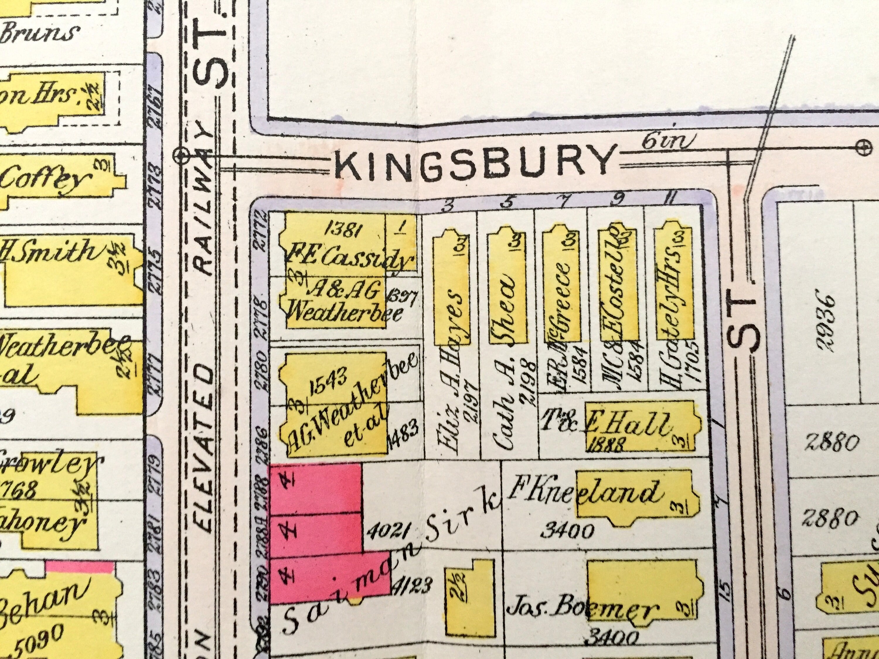 Antique 1906 Roxbury Massachusetts Map From GW Bromley Atlas | Etsy