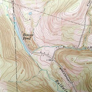 Antique Erin New York 1969 US Geological Survey Topographic | Etsy
