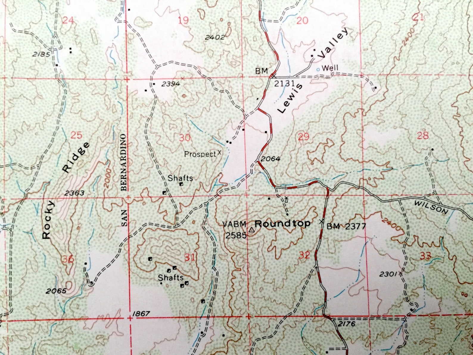 Antique Hemet California 1957 US Geological Survey - Etsy Australia