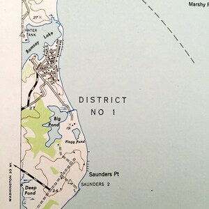Antique Annapolis, Maryland 1953 US Geological Survey Topographic Map ...