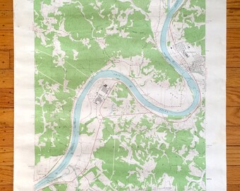 Map of Lebanon Ohio Svg - Etsy