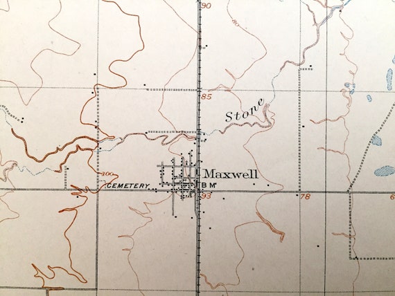 Map Of Maxwell