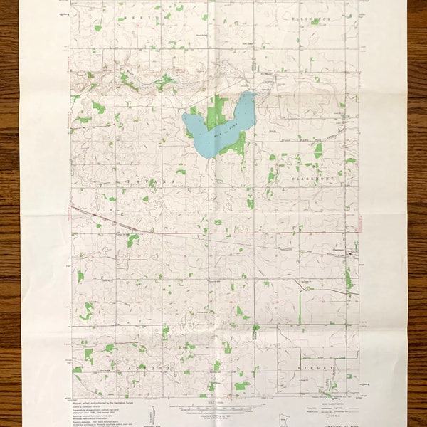 Steele Mn Map - Etsy