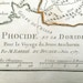 Antique 1787 Phocis & Doris, Greece Map Engraving From Chez Bossange ...