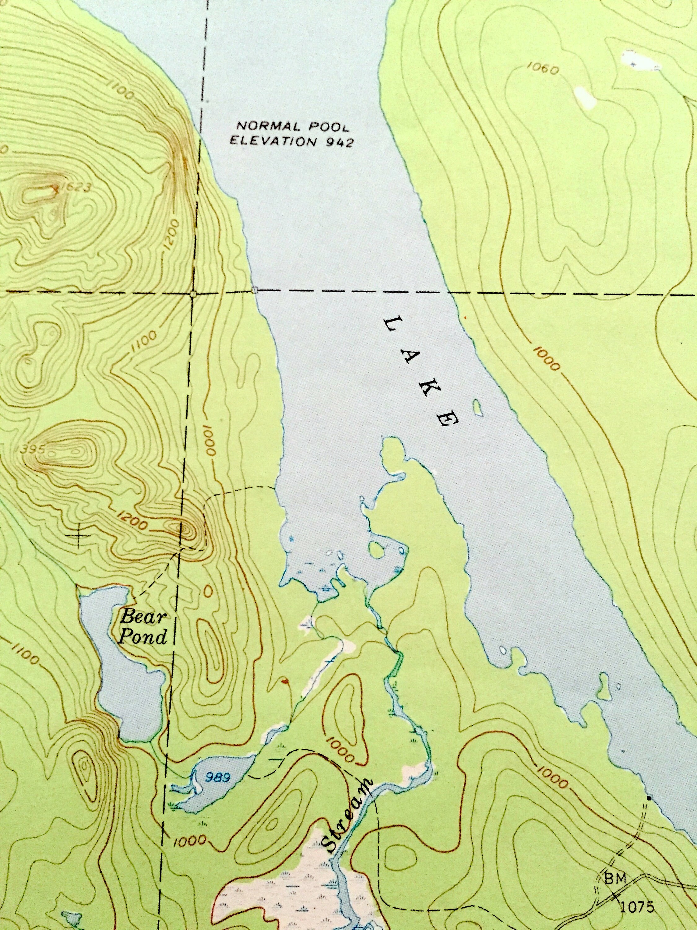 Antique Ragged Lake Maine 1954 US Geological Survey | Etsy