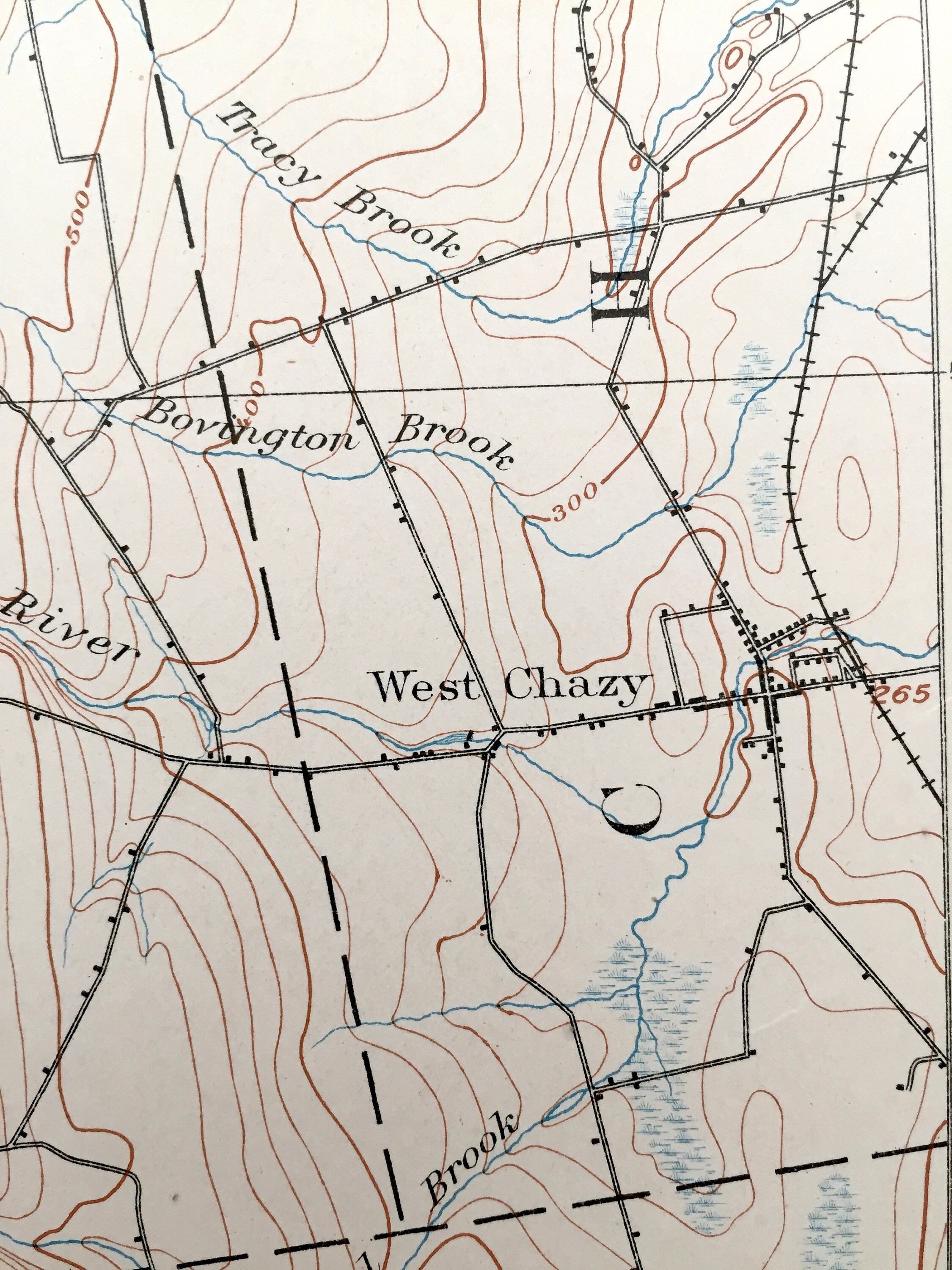 Antique Mooers New York 1899 US Geological Survey Topographic - Etsy UK