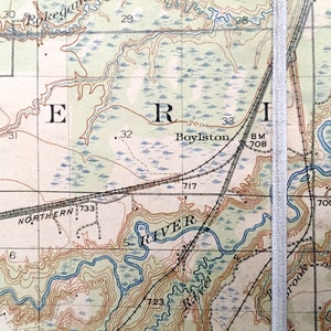 Antique Superior, Wisconsin 1892 US Geological Survey Topographic Map ...