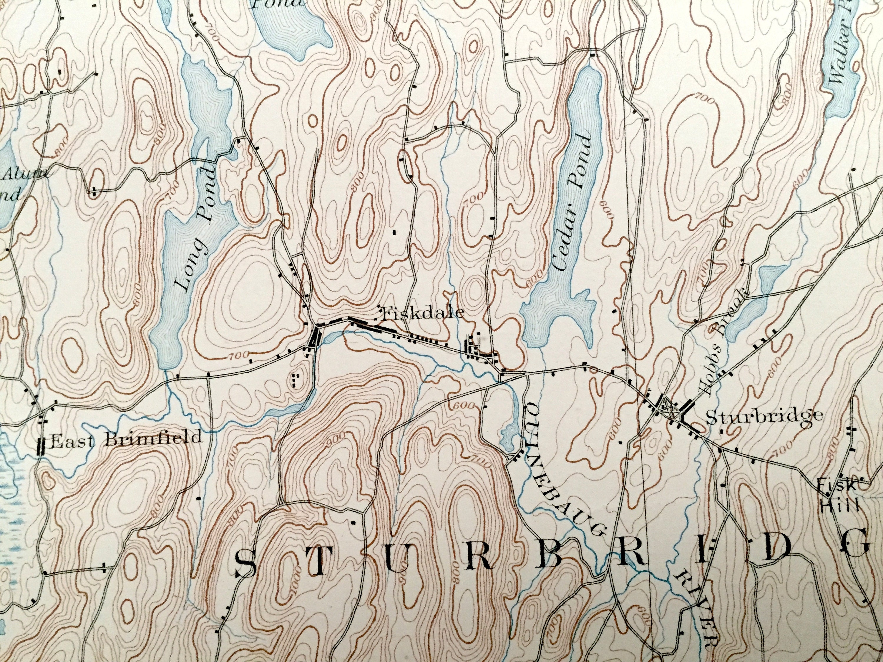 Prints Massachusetts 1893 US Geological Survey Topographic Map \u2013 ...
