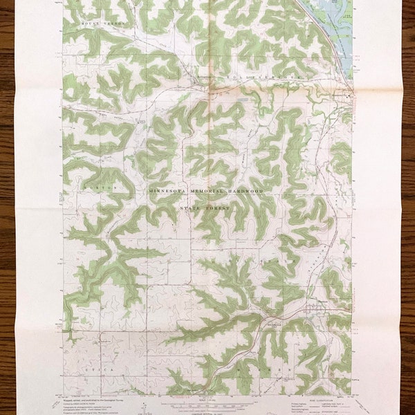 Old Map of Mount Vernon - Etsy