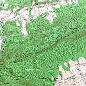 Antique New Ringgold, Pennsylvania 1956 US Geological Survey ...