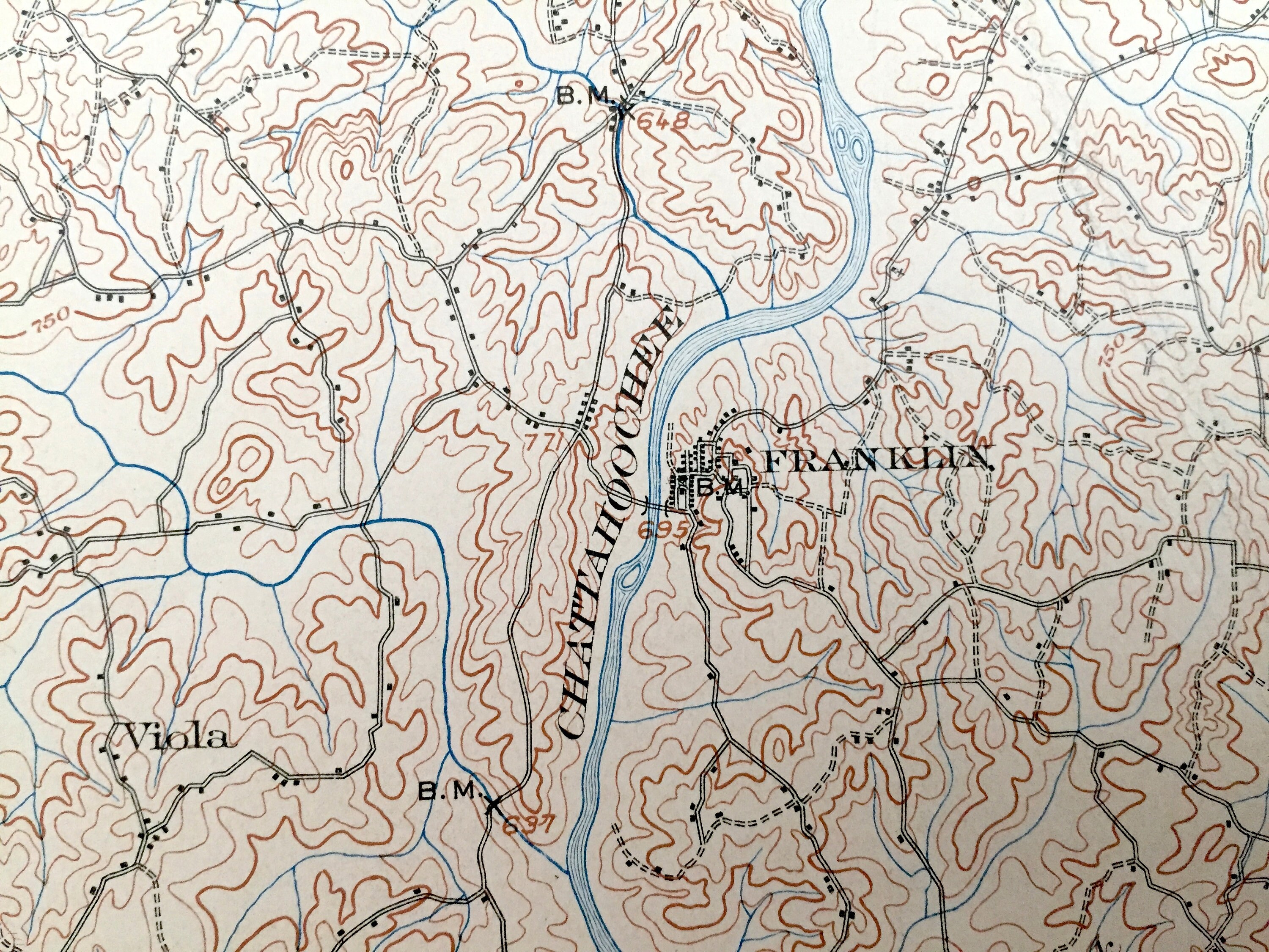 Antique Wedowee Alabama 1902 US Geological Survey Topographic | Etsy