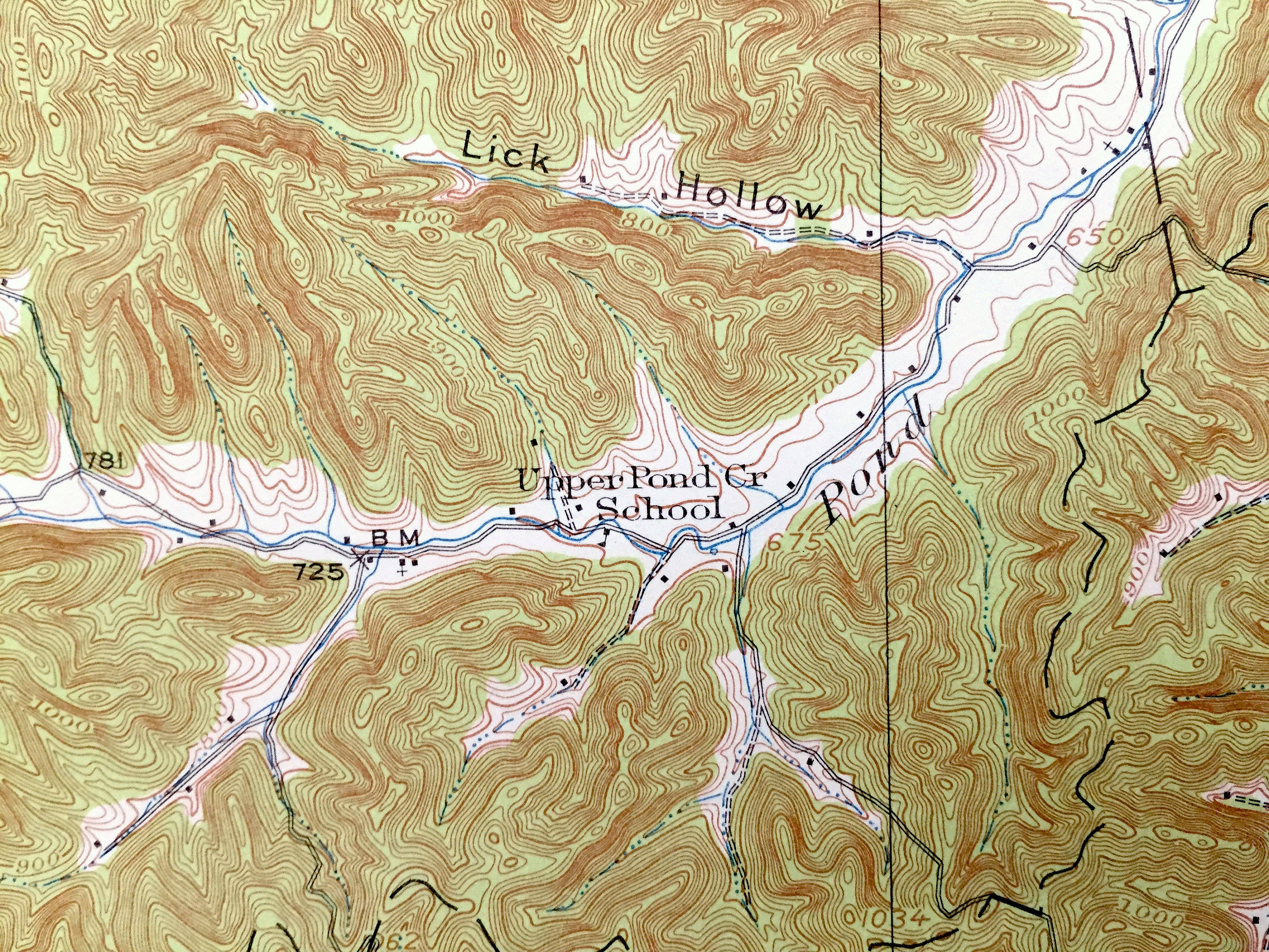 Antique Otway Ohio 1915 US Geological Survey Topographic Map - Etsy UK