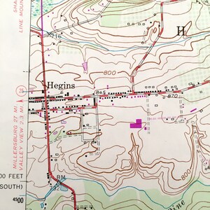 Antique Tremont, Pennsylvania 1954 US Geological Survey Topographic Map ...