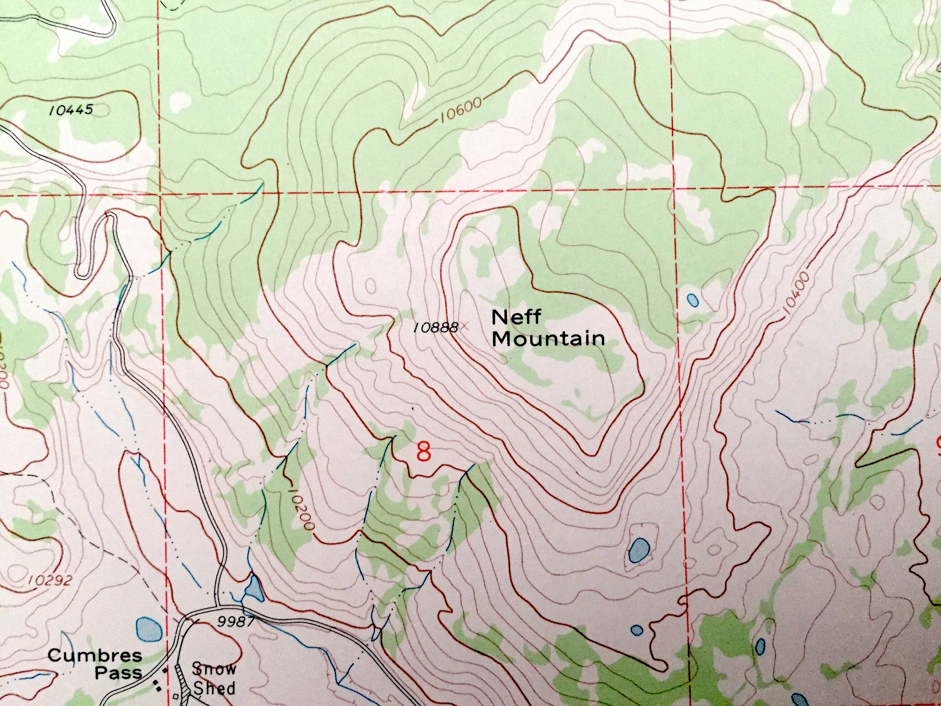 Antique Cumbres Colorado 1967 US Geological Survey | Etsy