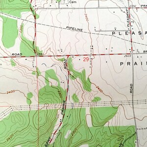 Antique Spokane, Washington 1963 Geological Survey Map – Country Homes ...