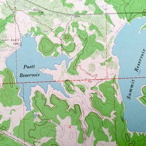 Antique Dolores East, Colorado 1965 US Geological Survey Topographic ...