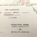 Antique Stratton, Nebraska 1962 US Geological Survey Topographic Map ...