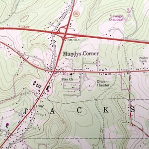 Antique Nanty-glo, Pennsylvania 1964 US Geological Survey Topographic ...