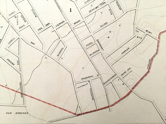 Taunton Street Map
