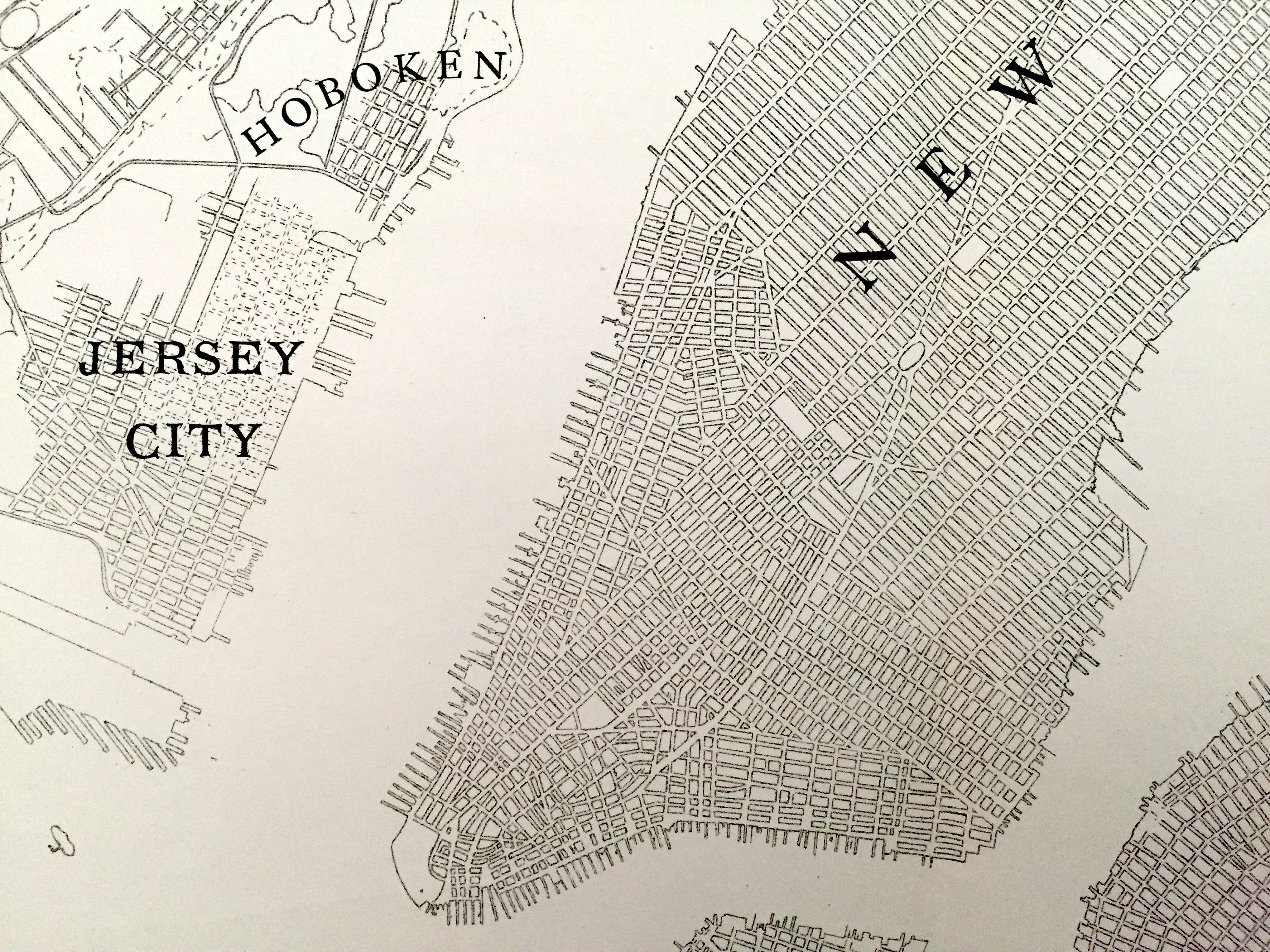 Antique New York City Map From 1880 Census – Manhattan, Brooklyn ...