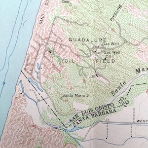 Antique Point Sal, California 1959 US Geological Survey Topographic Map ...
