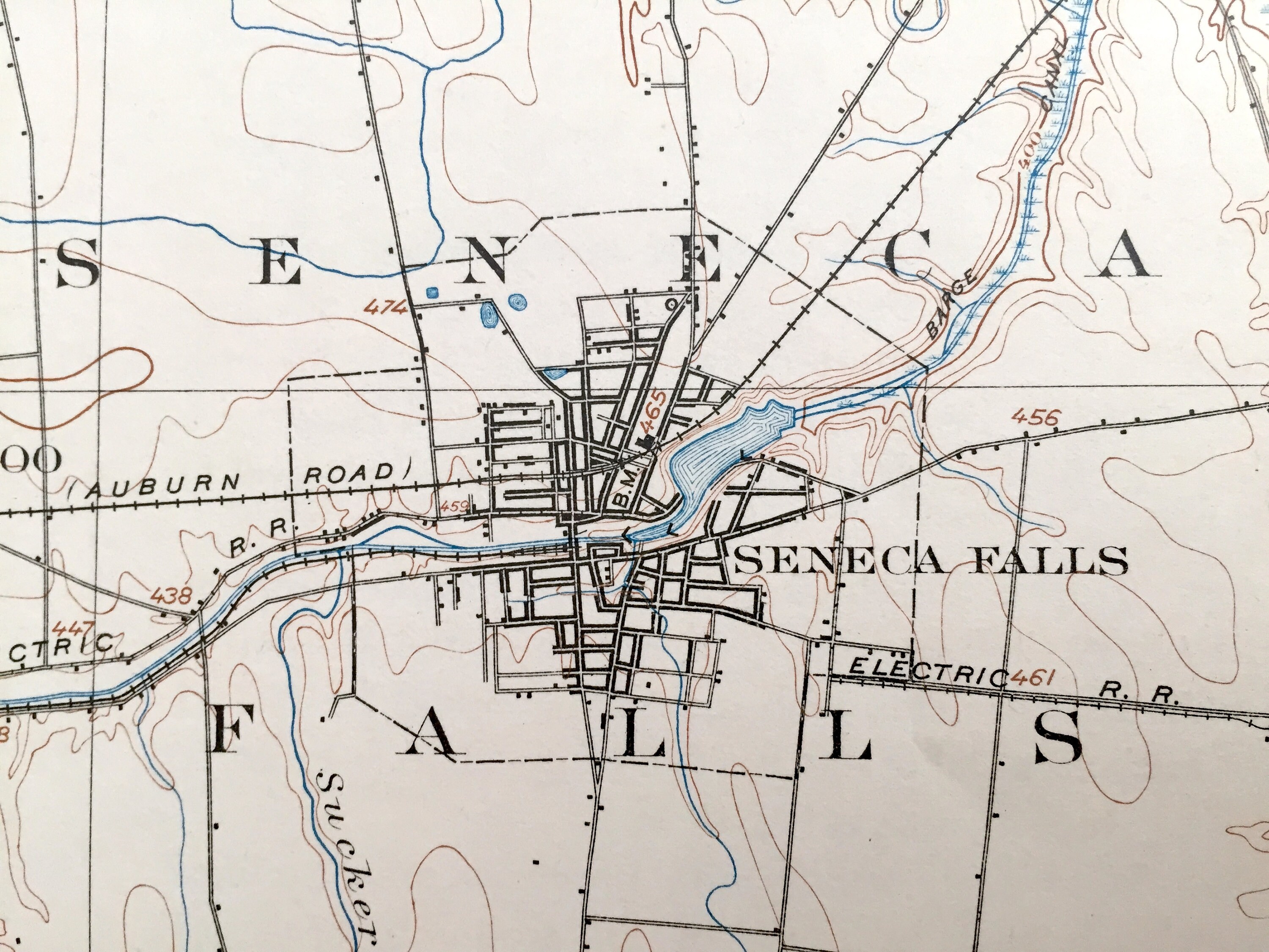 Antique Geneva New York 1902 US Geological Survey Topographic | Etsy